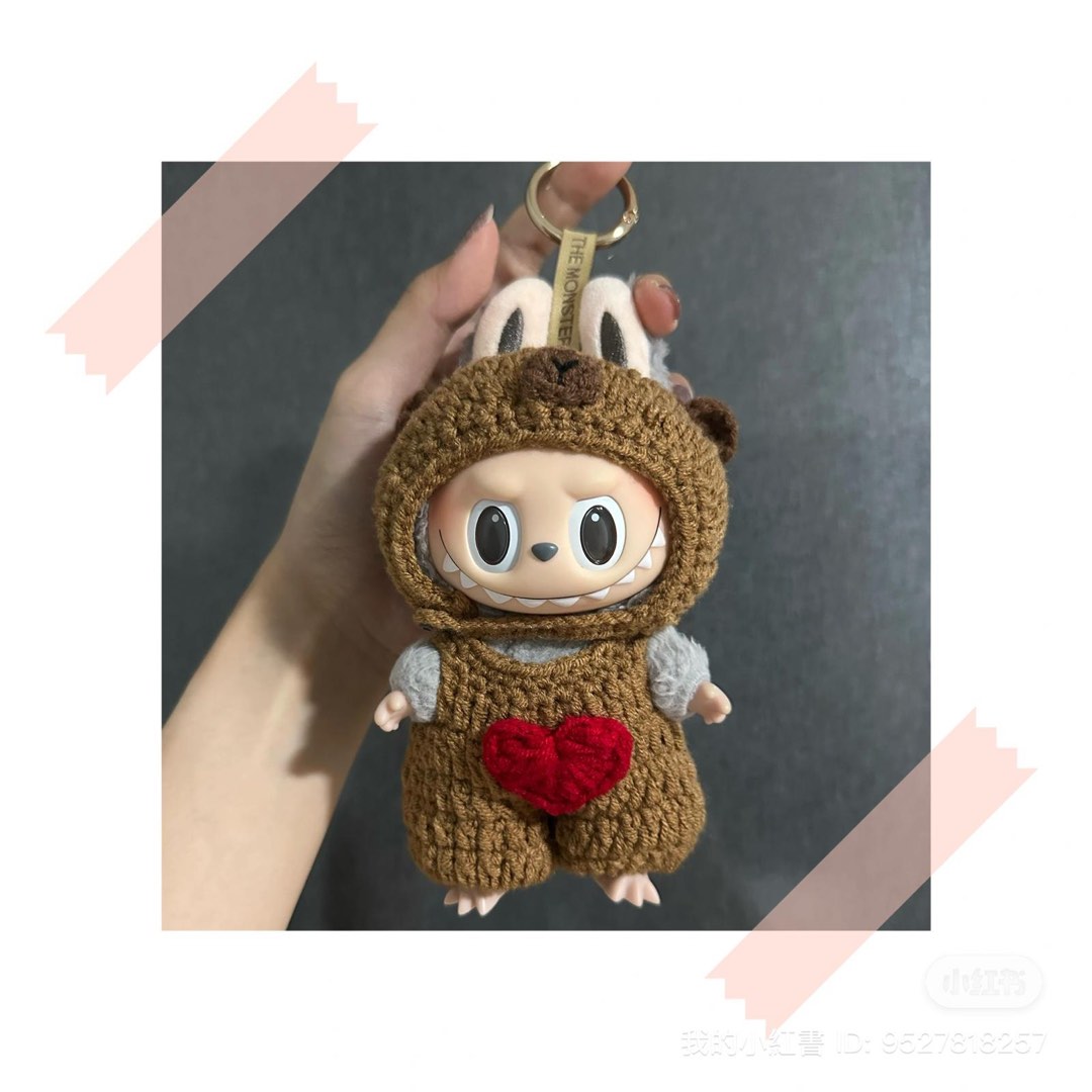 LABUBU CROCHET CAPYBARA OUTFIT, Hobbies & Toys, Stationery & Craft ...