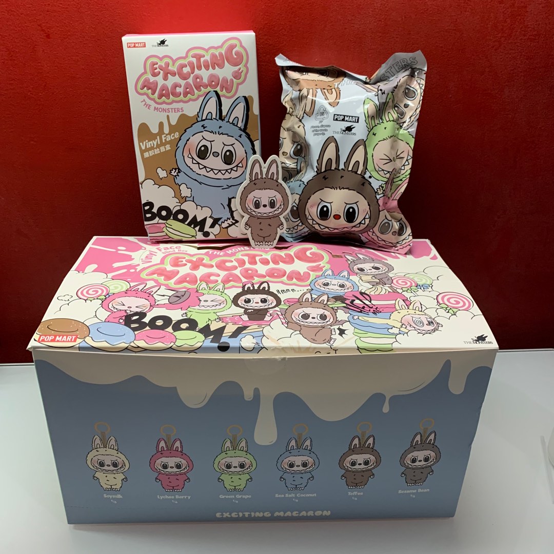 Labubu Macaron Toffee Popmart, Hobbies & Toys, Stationary & Craft ...