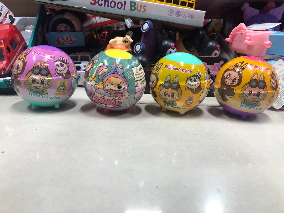 LABUBU surprise balls, Hobbies & Toys, Toys & Games on Carousell