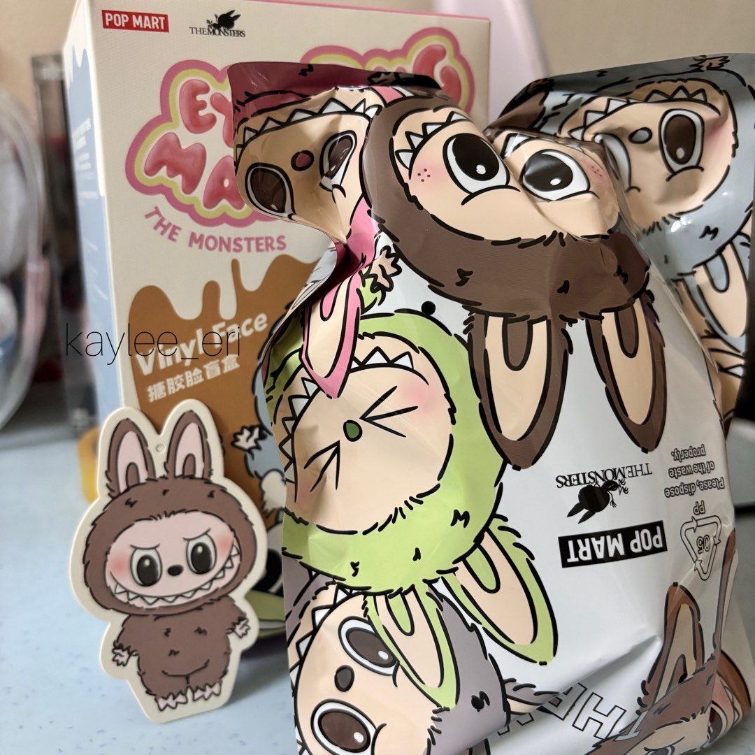 Labubu V1 Toffee, Hobbies & Toys, Toys & Games on Carousell