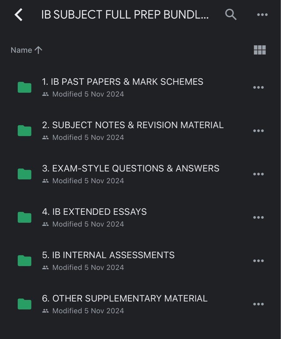 LATEST IB EXAM PACKAGE|IBDP FULL PREP BUNDLE BY SUBJECT|SL HL IB PAST ...
