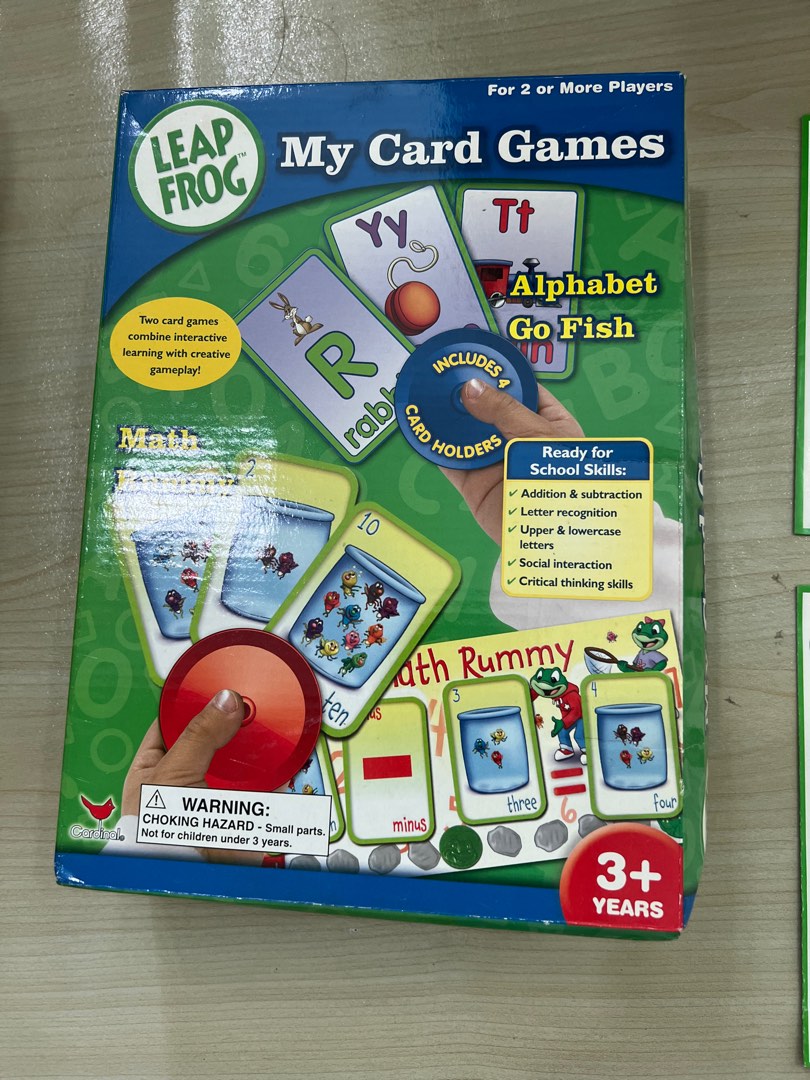 LeapFrog My card game, Hobbies & Toys, Toys & Games on Carousell