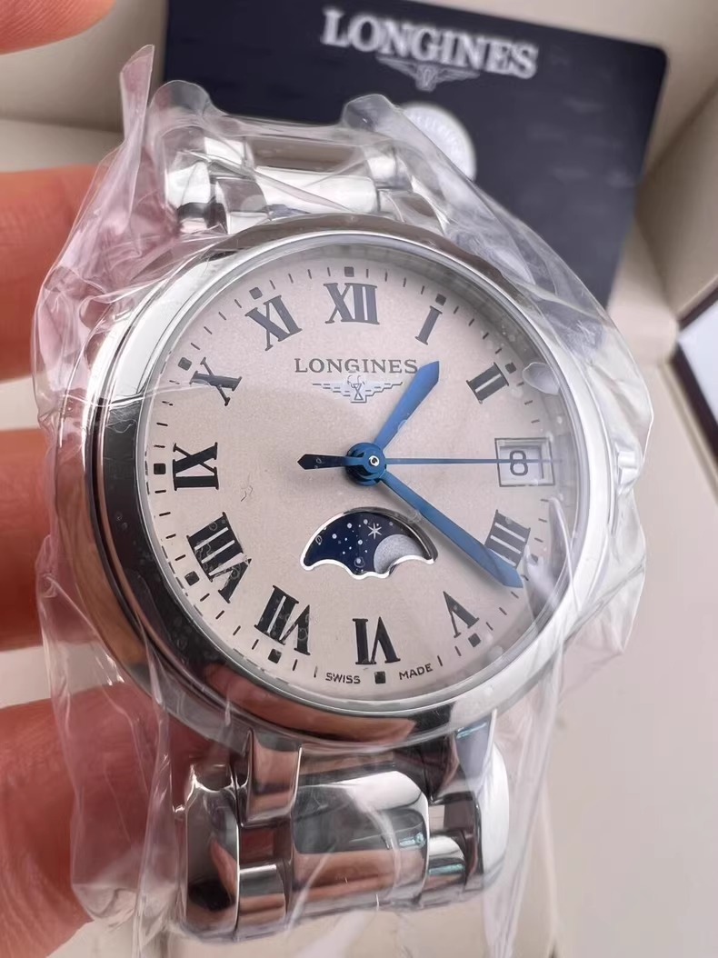 Longines Heart Moon Series Roman Dial Women's Watch Quartz Watch, brand ...