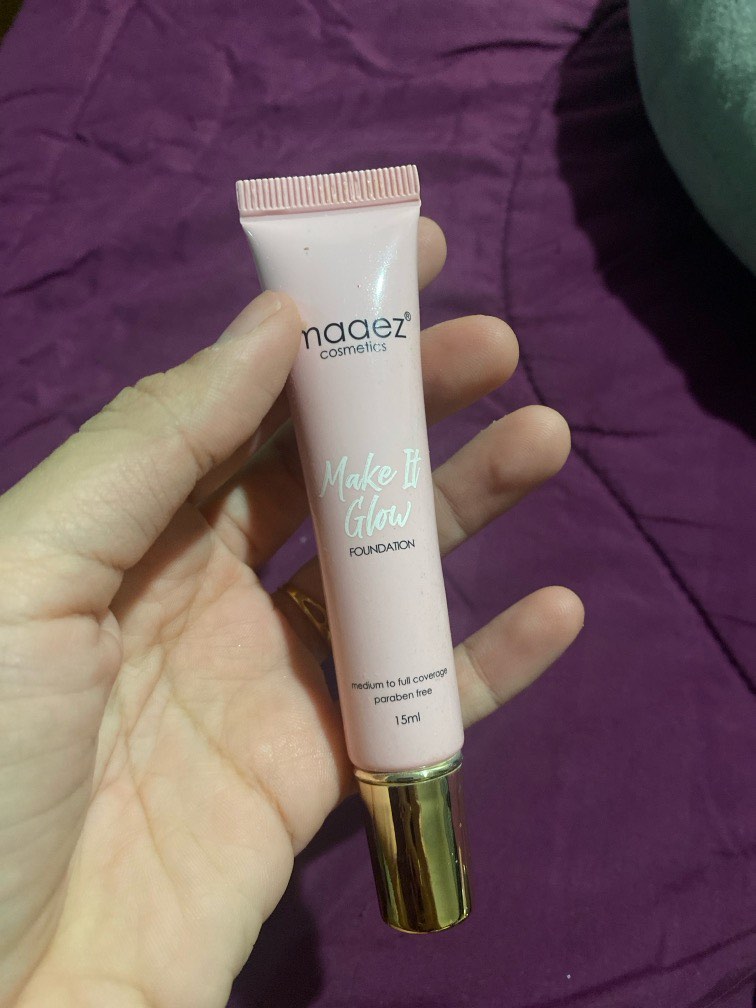 Maaez Make It Glow Foundation (Honey), Beauty & Personal Care, Face ...