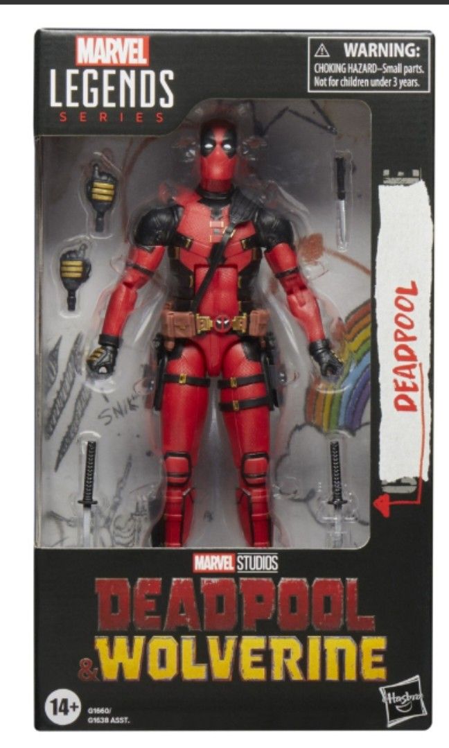 Marvel legends Deadpool 3, Hobbies & Toys, Toys & Games on Carousell
