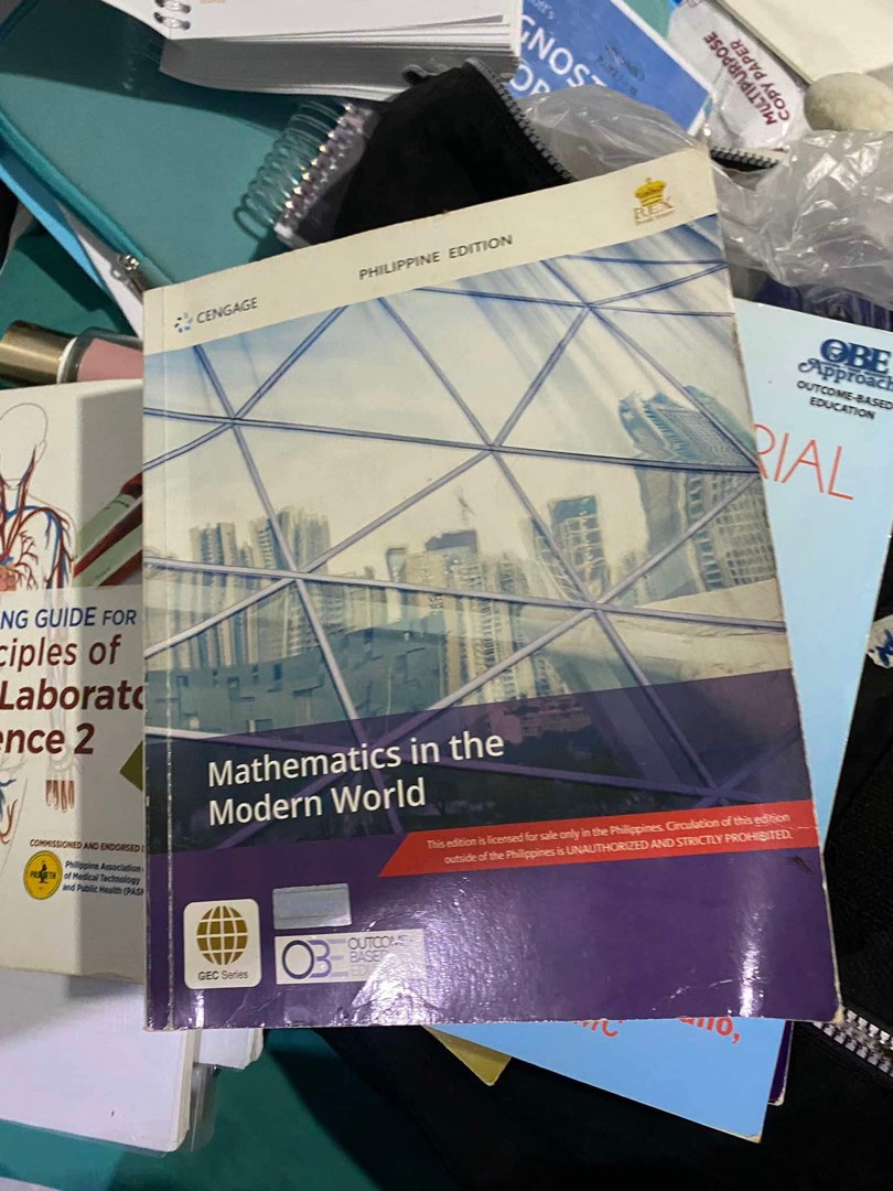 Mathematics in the Modern World General Math/Gen Math reference book ...