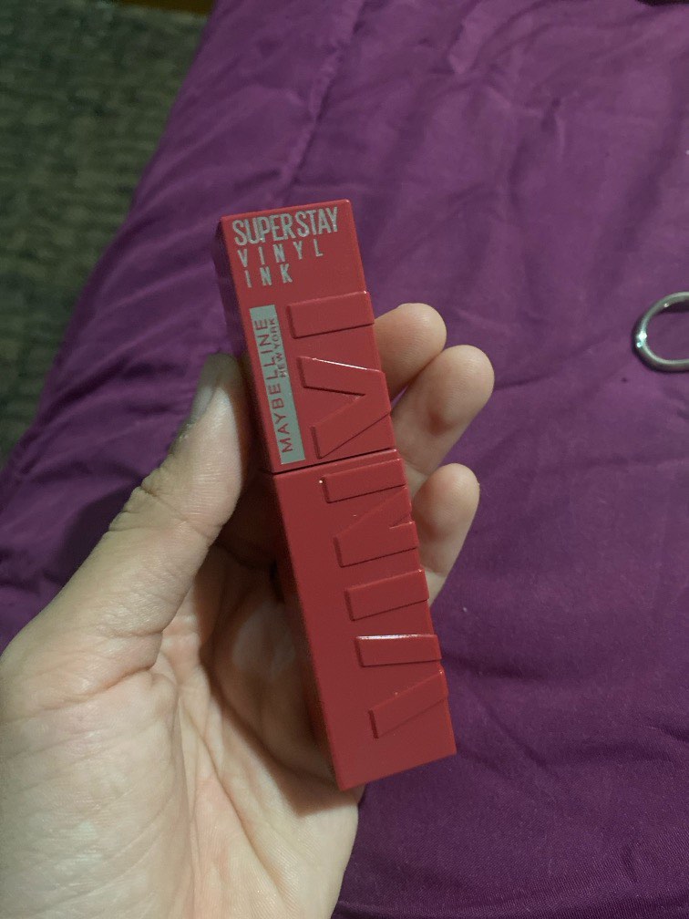 Maybelline Vinyl Ink (65 SAUCY), Beauty & Personal Care, Face, Makeup ...