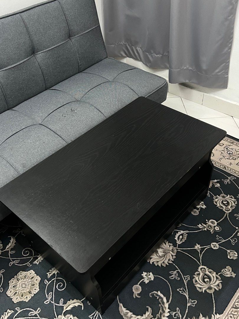 Meja boleh simpan buku, high quality takde defect, Furniture & Home ...