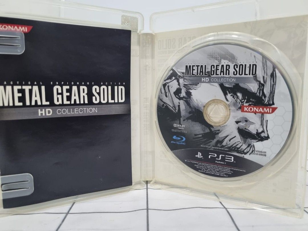 Metal Gear Solid HD Collection PlayStation PS 3 PS3, Video Gaming, Video Games, PlayStation on ...