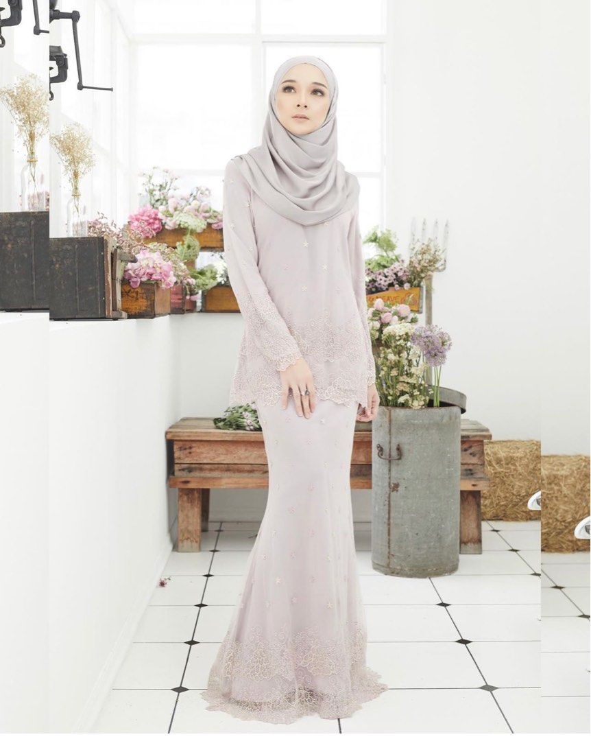 Minimalace Wardah Kurung, Women's Fashion, Muslimah Fashion, Baju ...
