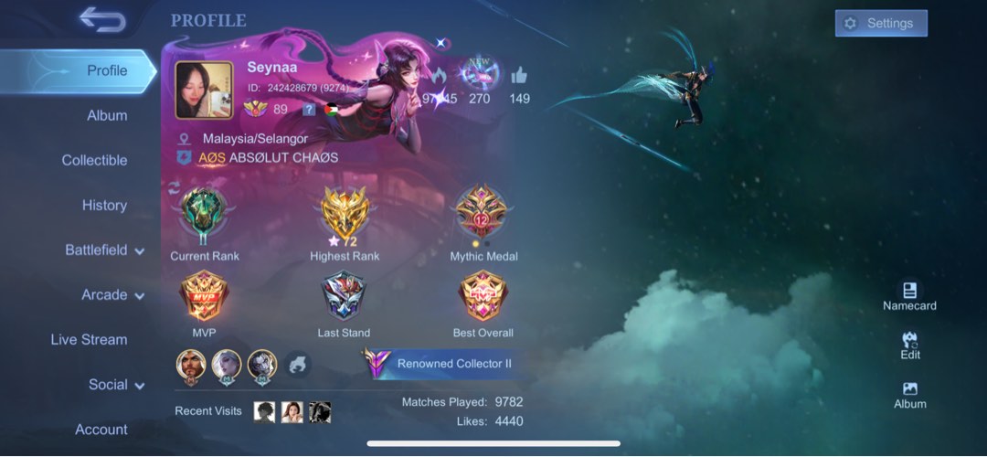 MLBB ACCOUNT, Video Gaming, Gaming Accessories, Game Gift Cards ...