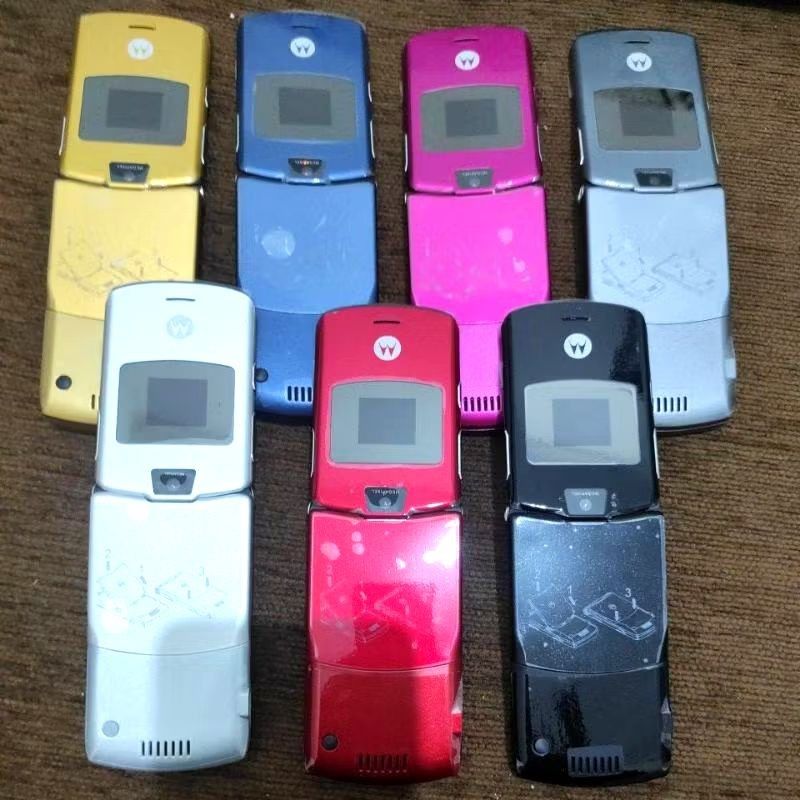 Motorola V3 Flip Refurbish Fullset / rare item / hp jadul Langka ...