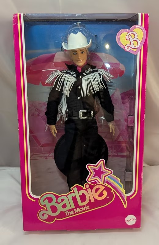 NRFB Barbie The Movie - Ken Western Cowboy Doll Mattel, Hobbies & Toys ...