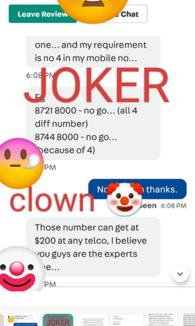 Golden Lucky Number mobile from Singtel, M1, Starhub, TPG, Simba and 13 ...