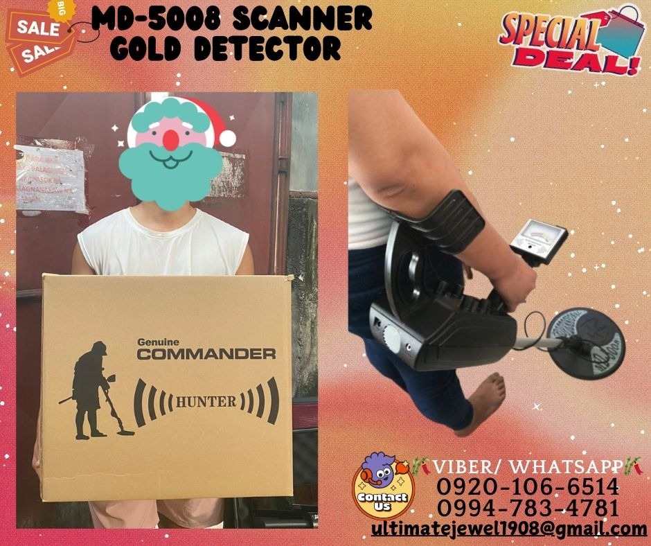 ON-HAND READY TO PICK-UP SCANNER MD-5008 METAL AND GOLD DETECTOR ...