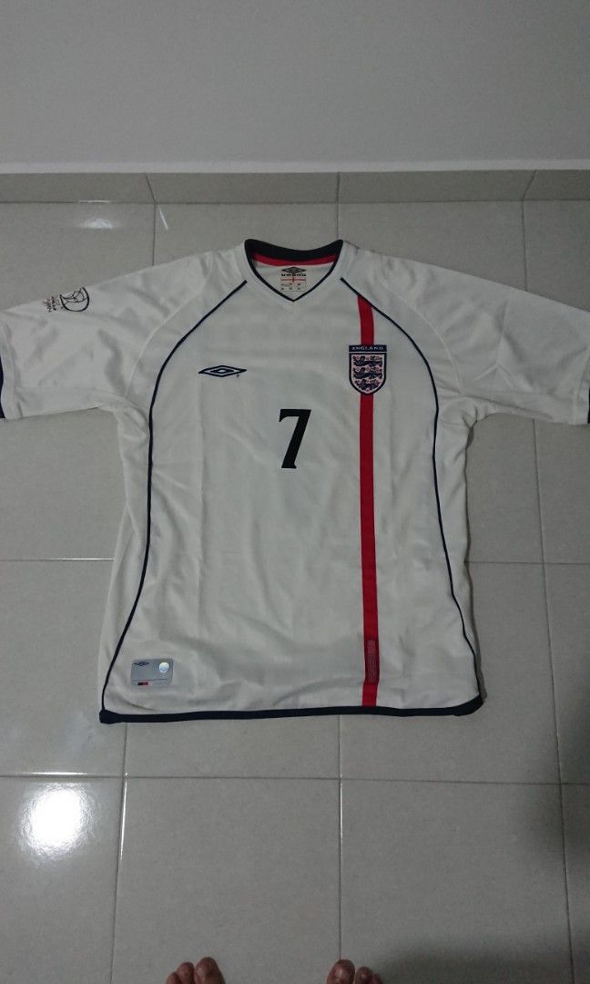 ORIGINAL UMBRO ENGLAND 2002 FIFA WORLD CUP KOREA JAPAN SIZE L(ORIGINAL ...