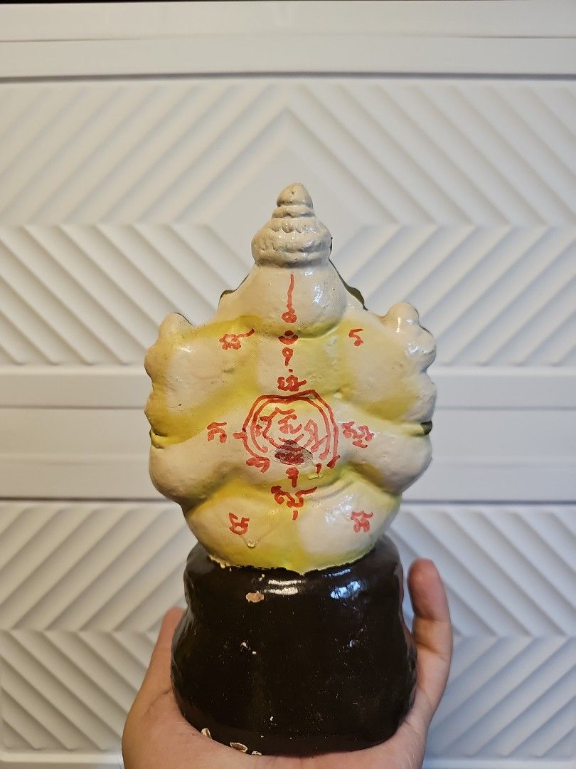 Phra Pikanet Bucha Ganesha Thai Amulet Ajahn archan Aj Arjarn Arjan lp ...