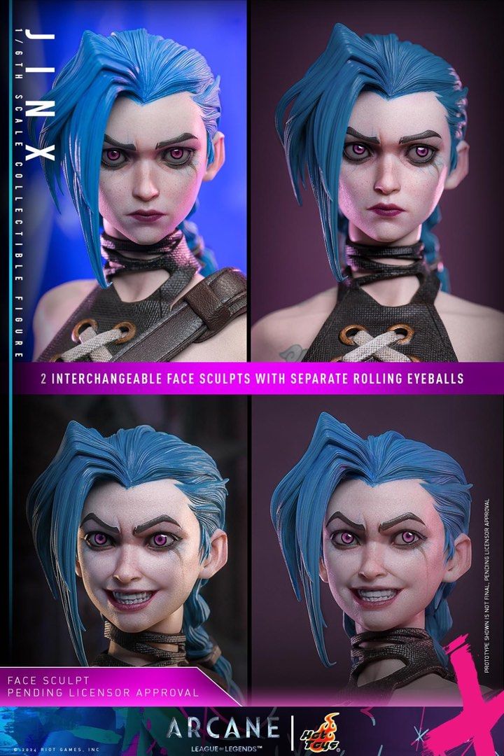 [PO] Hot Toys - Arcane: League of Legends - 1/6th scale Jinx ...