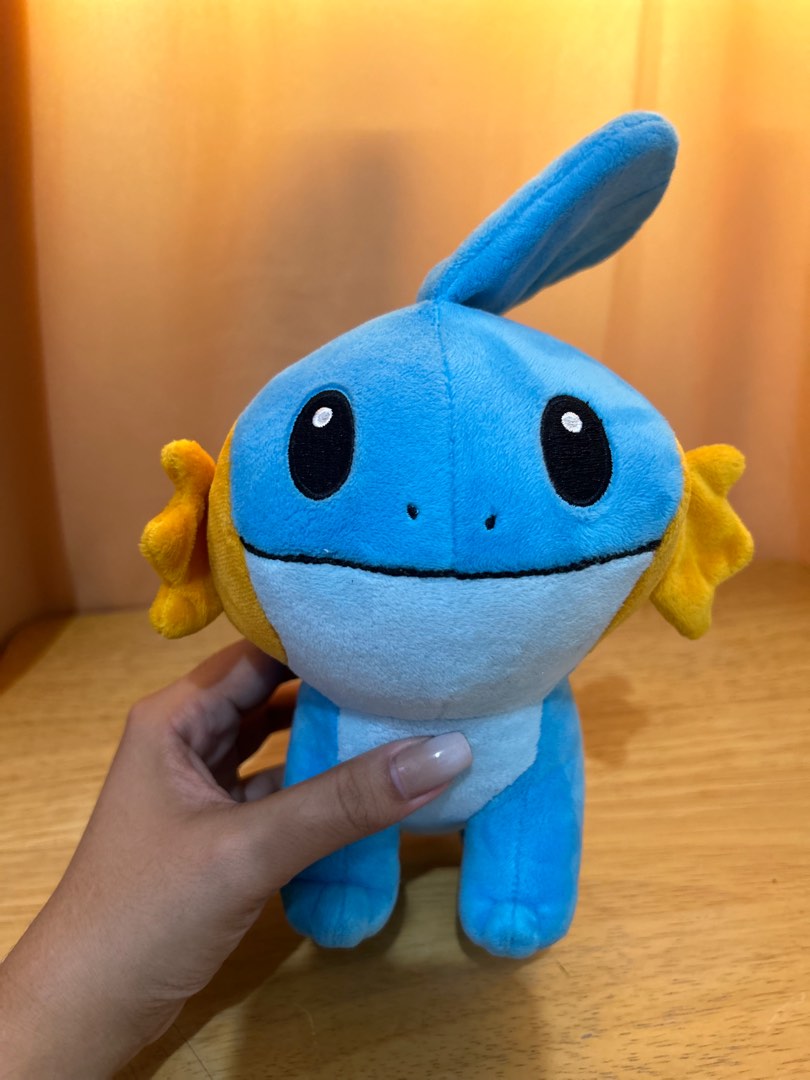 Pokemon Center Mudkip Plush Toy, Hobbies & Toys, Toys & Games on Carousell