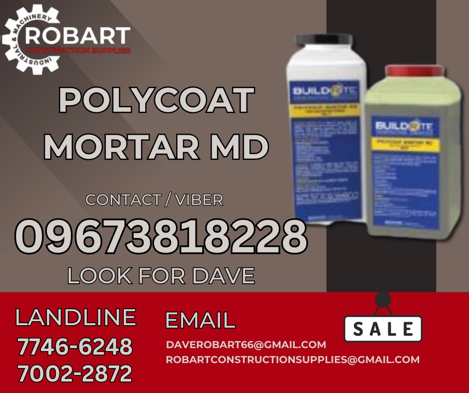 POLYCOAT MORTAR MD, Commercial & Industrial, Industrial Equipment on ...