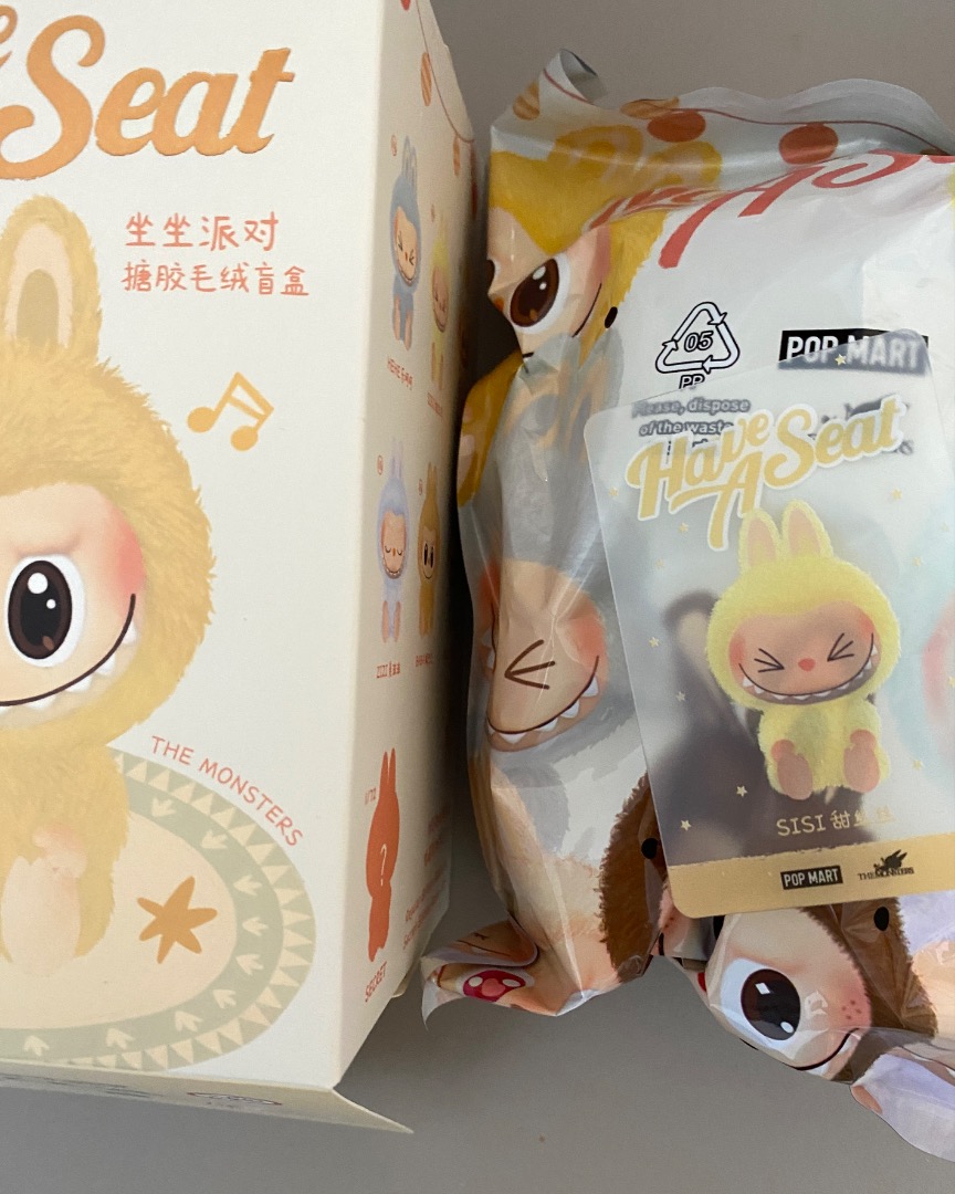 Pop Mart - Labubu Have a Seat (Sisi - Yellow), Hobbies & Toys, Toys ...