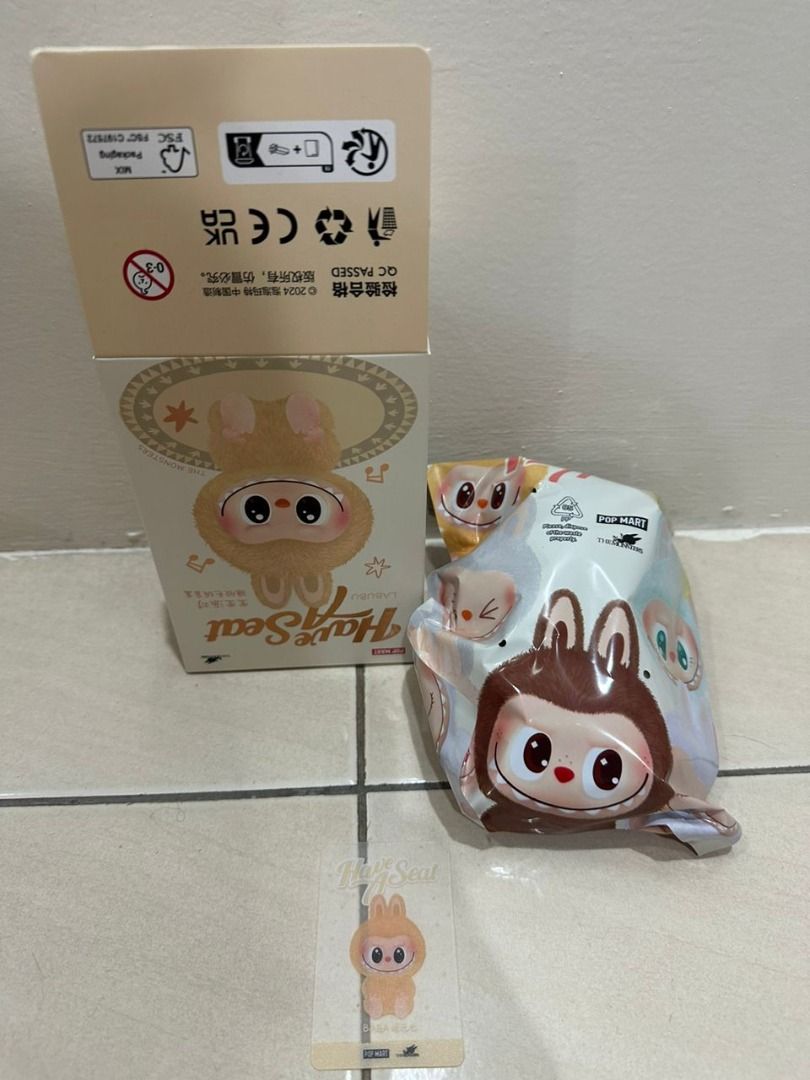 POPMART LABUBU V2 BABA(SEALED PLASTIC), Hobbies & Toys, Toys & Games on ...