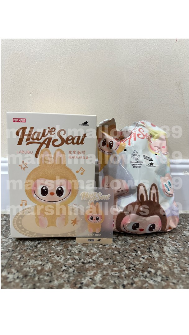 [BABA] POPMART THE MONSTERS HAVE A SEAT V2 - BABA, Hobbies & Toys, Toys ...