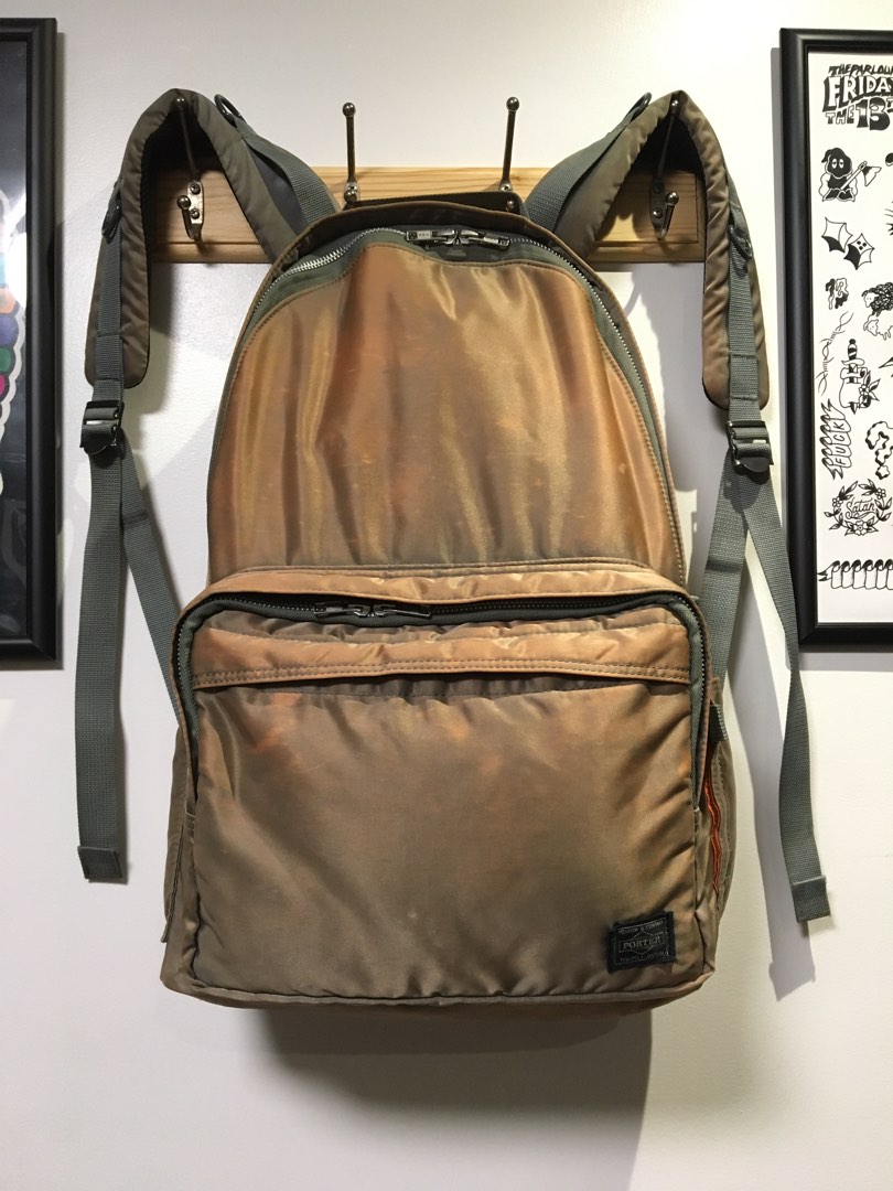 Porter Yoshida Tanker Grey Bleached Backpack, Men's Fashion, Bags ...