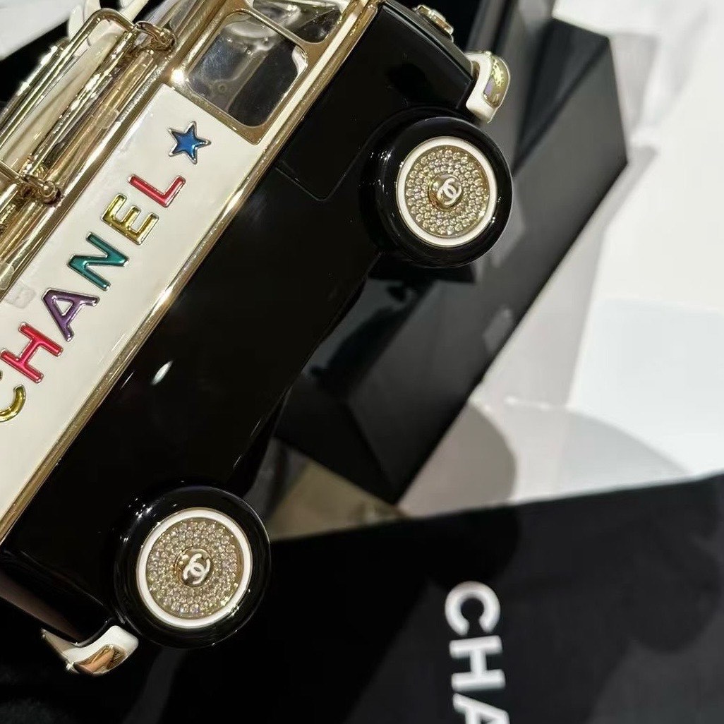 Pre-owned Chanel Mini Bus Van Minaudiere, Luxury, Bags & Wallets on ...