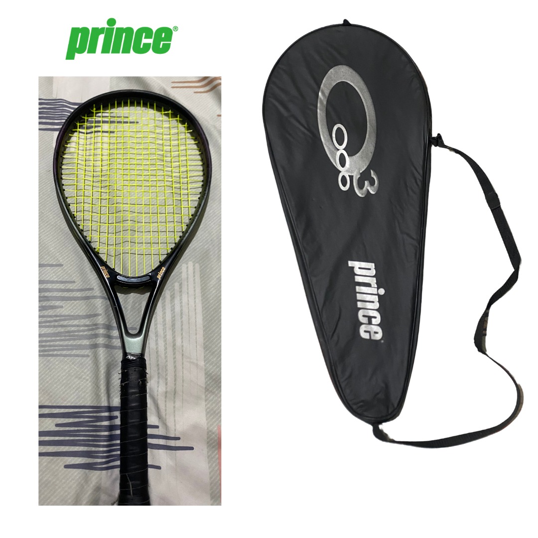 Prince Tennis Racket with Bag, Sports Equipment, Sports & Games, Racket ...