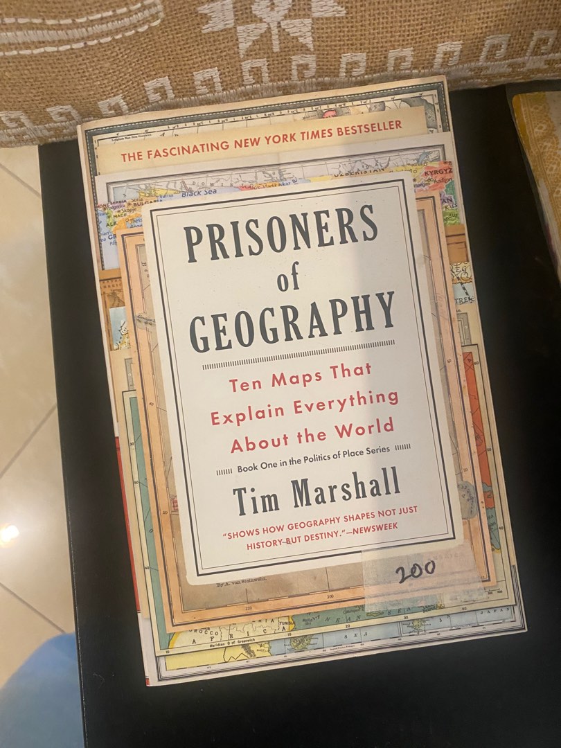 Prisoners of Geography by Tim Marshall, Hobbies & Toys, Books ...