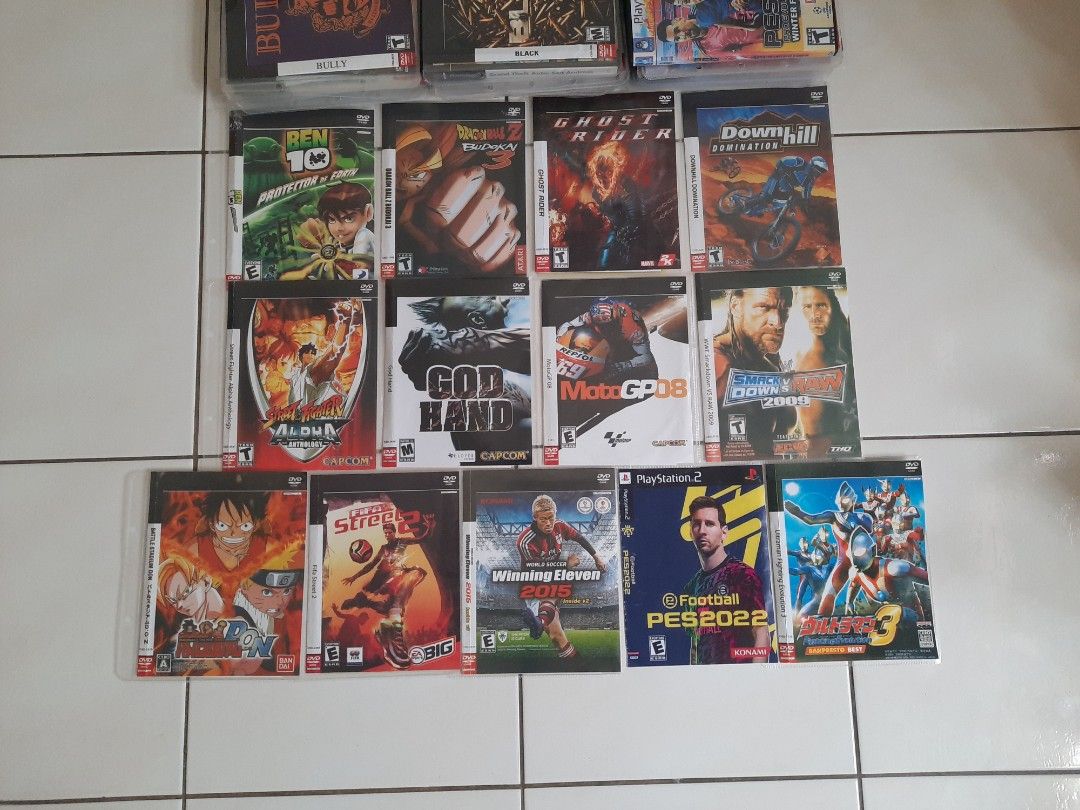 PS2 Games PS2 DVD PS2 CD (Gold Disc), Video Gaming, Video Games ...