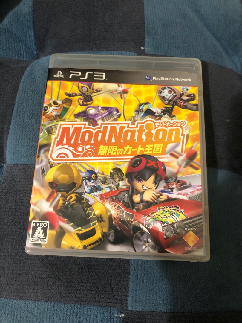 PS3 日版 摩登大賽車 Modnation #25開學季, 電玩遊戲相關, 電玩、電腦遊戲軟體, PlayStation在旋轉拍賣