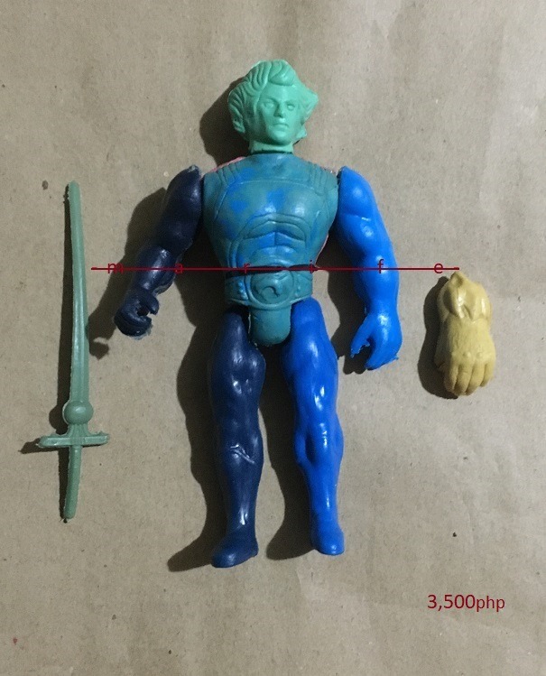 RARE thundercats BAF vintage figure VT trade OK gold earring / ring ...