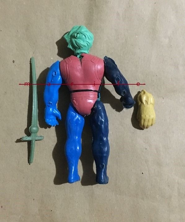 RARE thundercats BAF vintage figure VT trade OK gold earring / ring ...