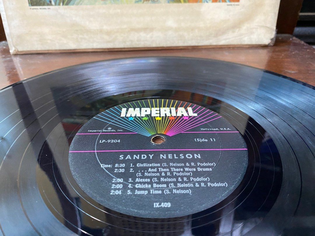 Sandy Nelson – Compelling Percussion - Original Pop Rock & Roll Music ...