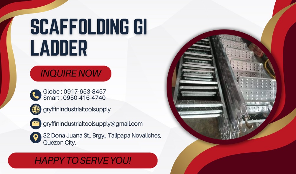 Scaffolding GI Ladder, Commercial & Industrial, Industrial Equipment on ...