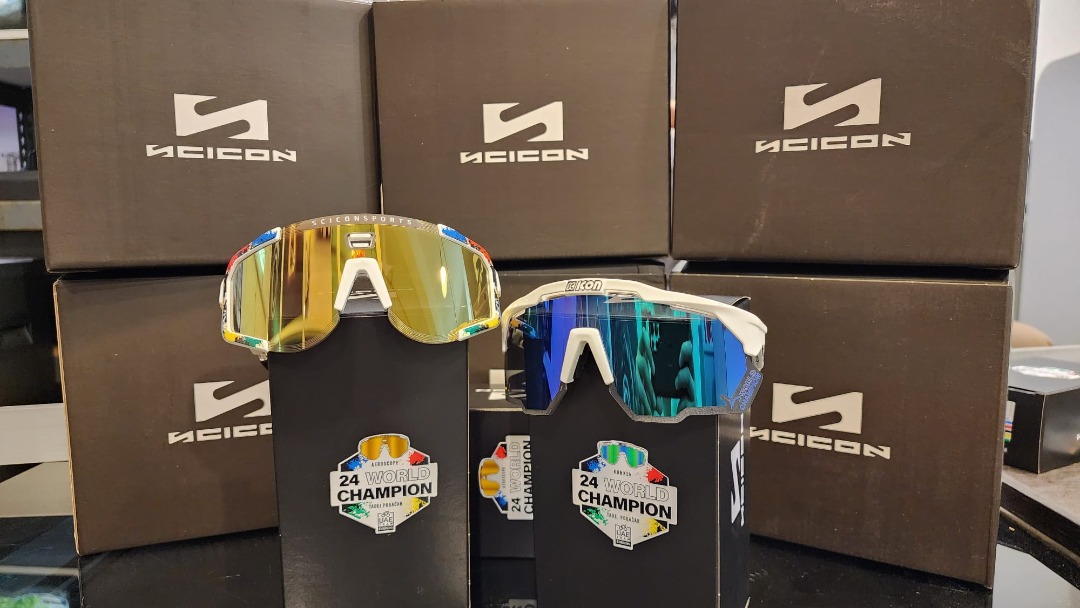 Scicon Tadej Pogacar 世界冠軍特別版, 運動產品, 其他運動配件 - Carousell