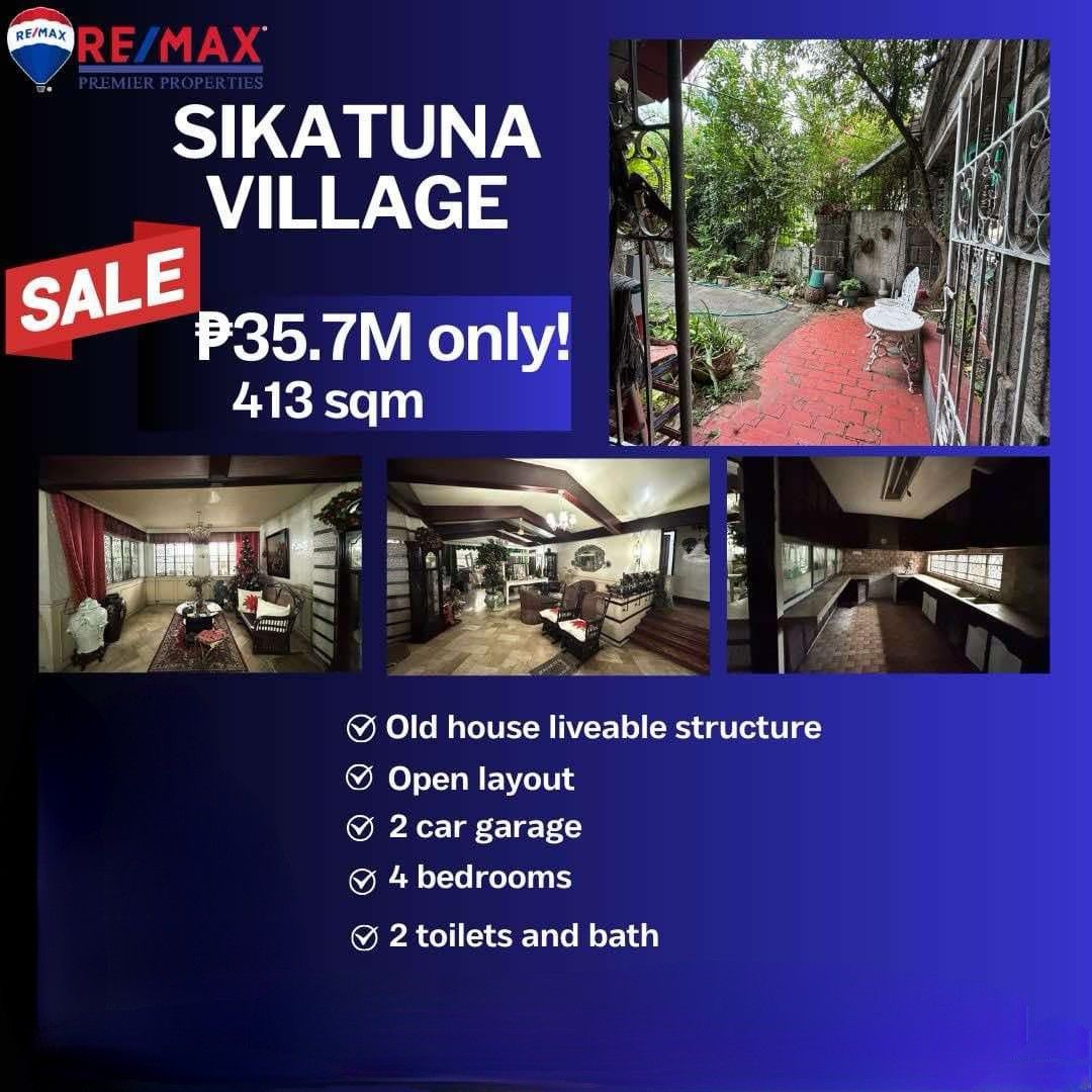 Sikatuna Village Quezon City House for sale, Property, For Sale, House & Lot on Carousell