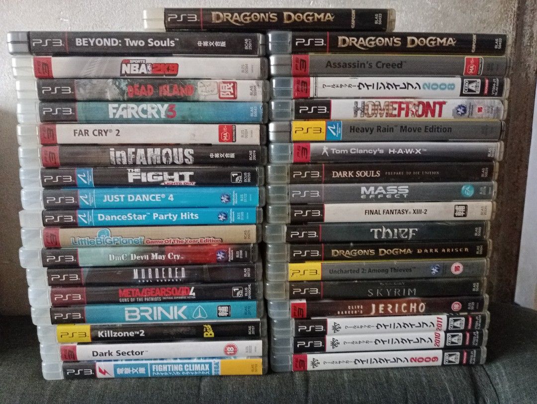 Sony Original PS3 Game Part 1 (PlayStation Official Product Like New ...