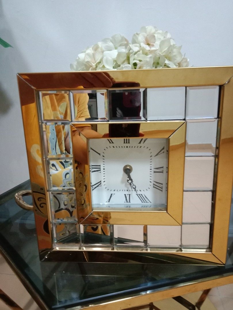 SSF Table Clock, Furniture & Home Living, Home Decor, Clocks on Carousell