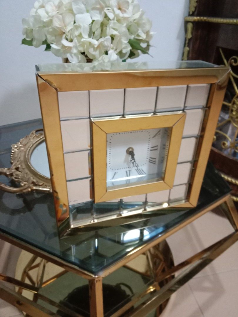 SSF Table Clock, Furniture & Home Living, Home Decor, Clocks on Carousell