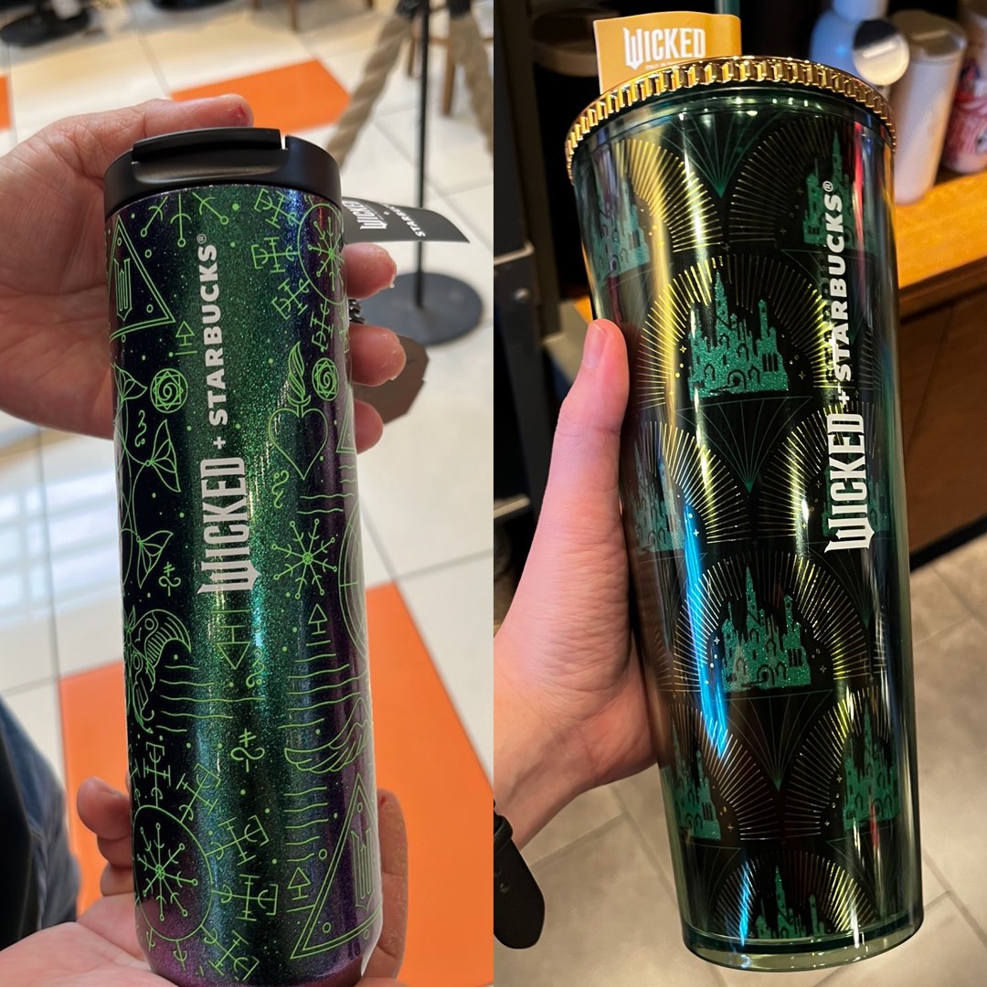 Starbucks x Wicked Elphaba Collection Cold Cup / Stainless, Furniture ...