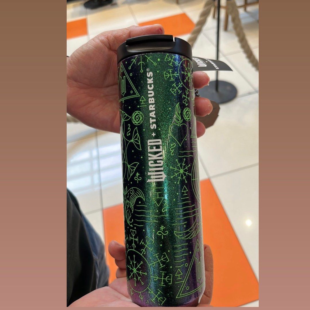 Starbucks x Wicked Elphaba Collection Cold Cup / Stainless, Furniture ...