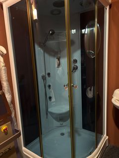 Steam Bath Shower Cube Hot Bath, Furniture & Home Living, Bathroom ...