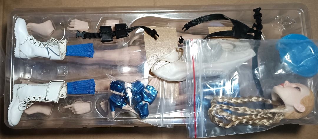 SUPER DUCK -SET033- B款1/6 (快打旋風 倩咪)-costume set 加-TBLeague 1/6 Fmale ...