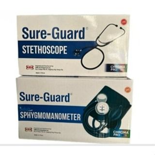 Sure Guard Manual BP Apparatus (Aneroid Sphygmomanometer w/ Stethoscope ...