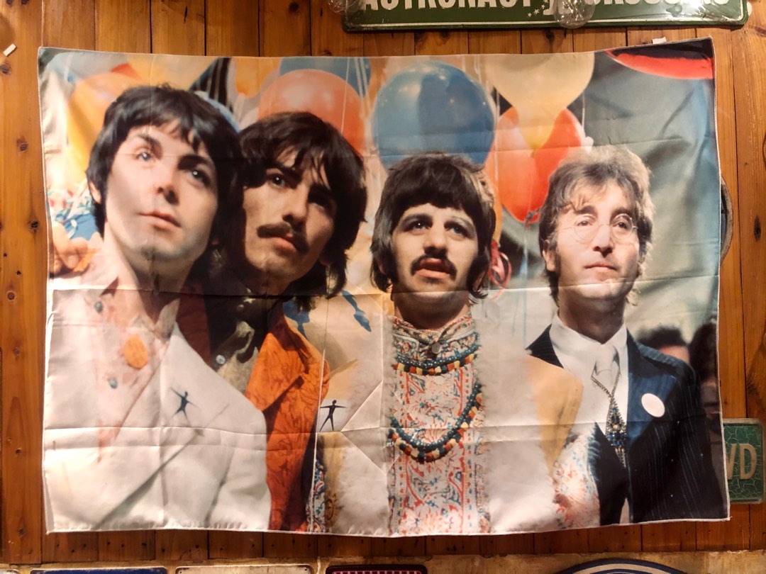 The Beatles Banner #2, Hobbies & Toys, Memorabilia & Collectibles ...