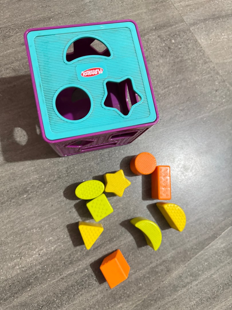 Toddler Toys Shape Sorting, Babies & Kids, Infant Playtime on Carousell