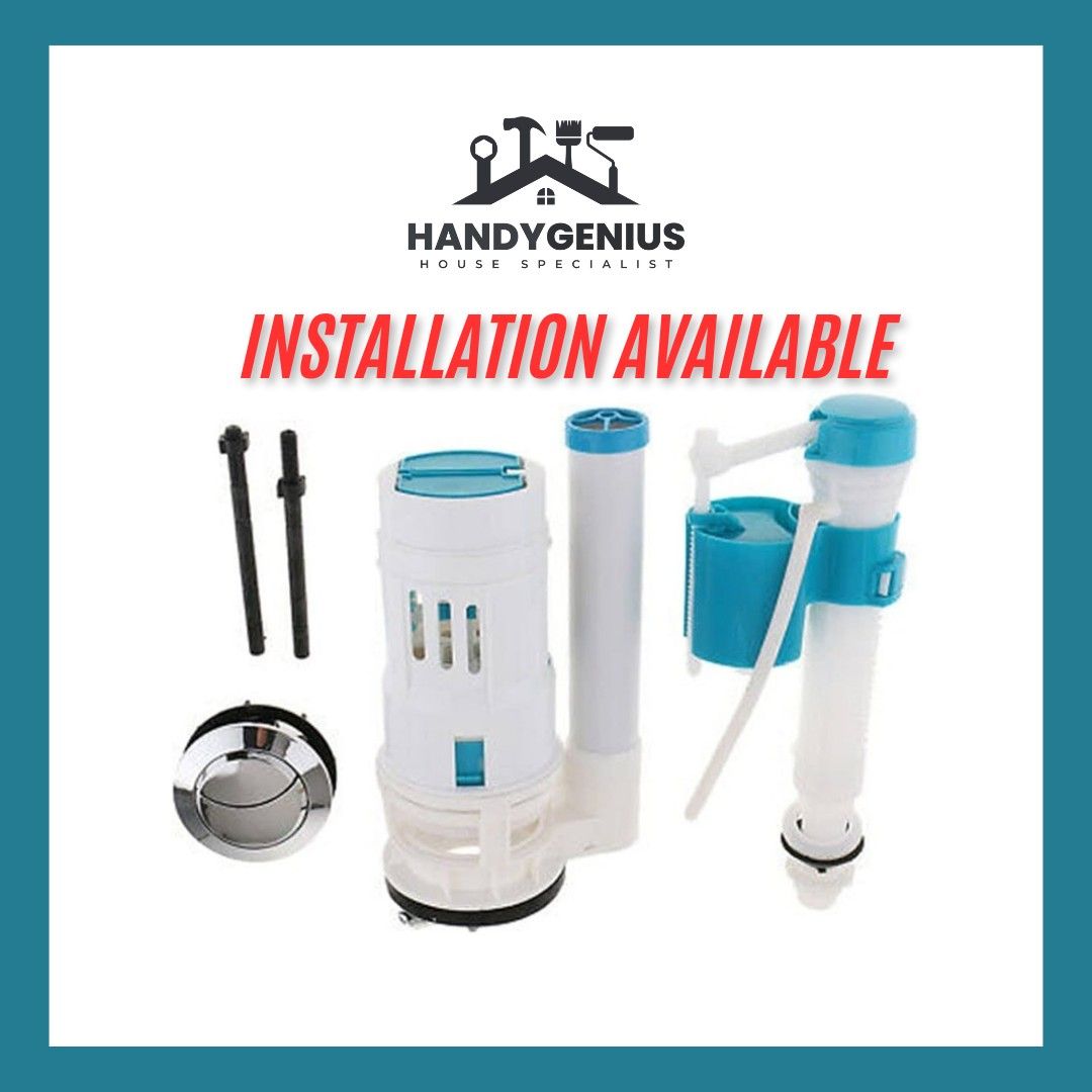 Toilet flush system | flushing system parts | replace toilet flush ...